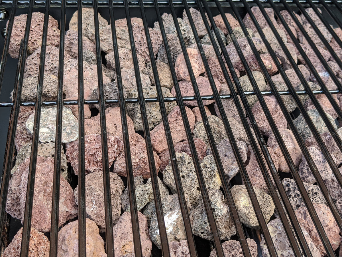 How to convert a gas BBQ / grill to Lava Rocks – Black Rock Grill