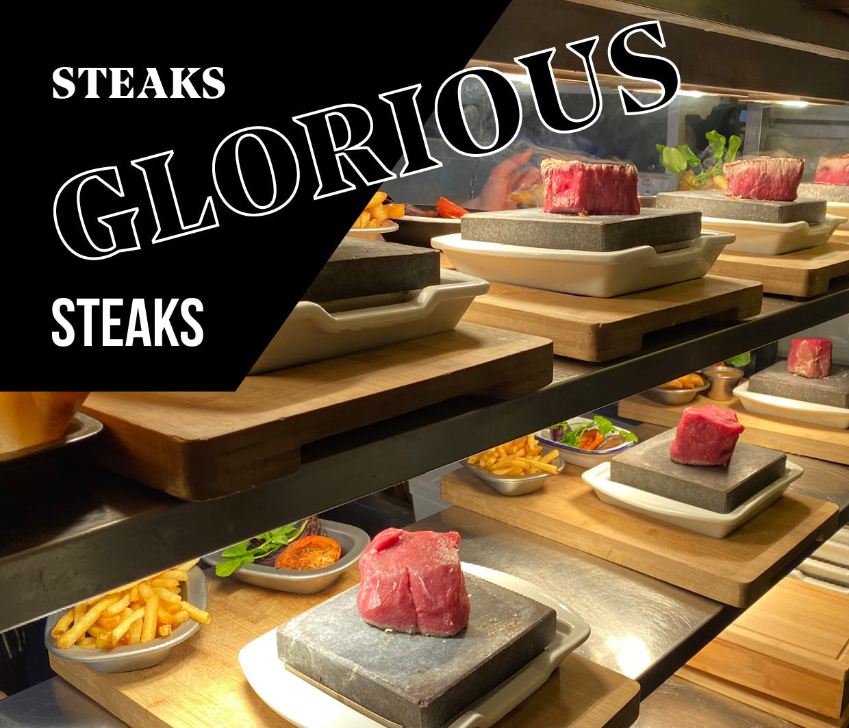 Black Rock Grill Steak Stone Oven ROXY45 Set-Up Restaurant Package