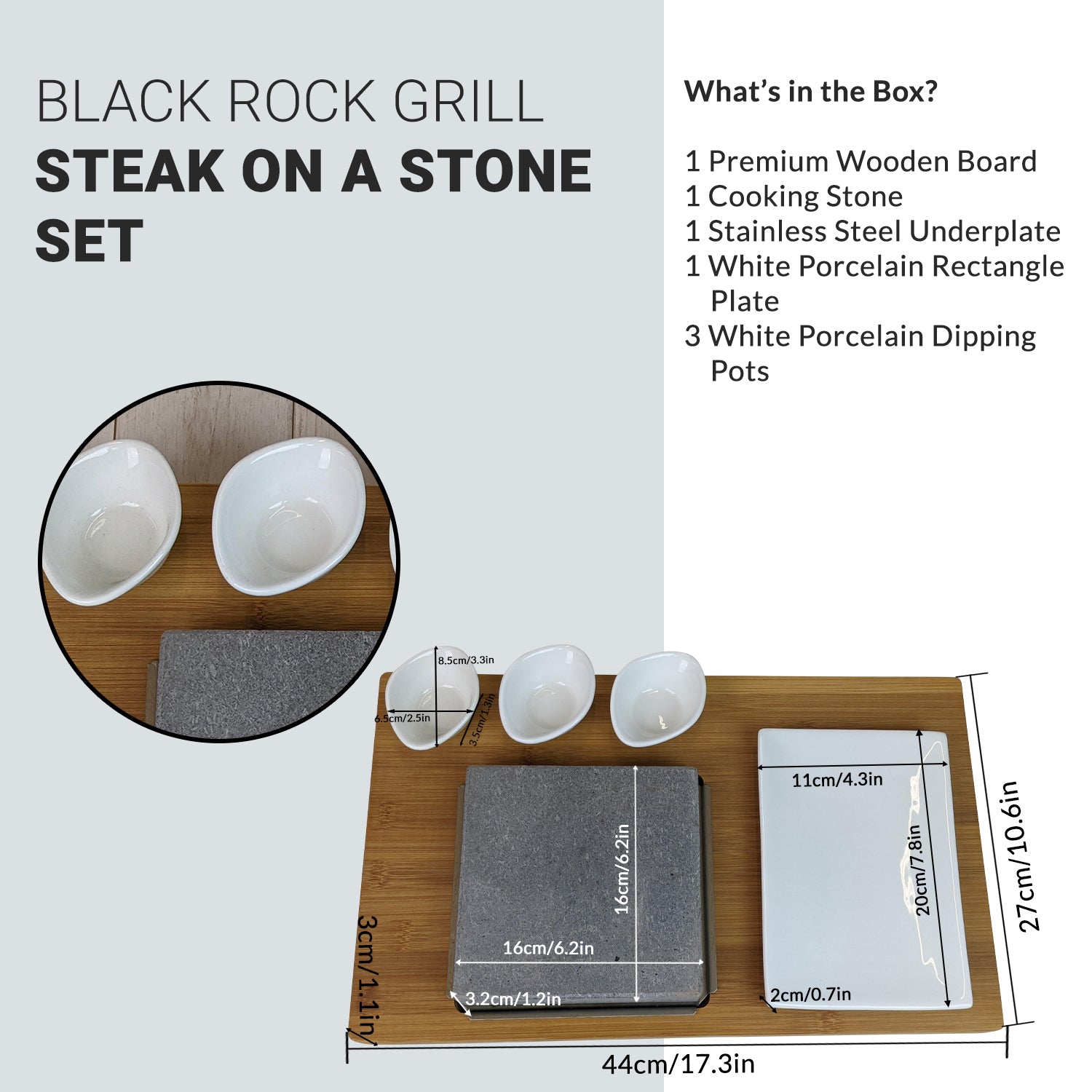Lava Hot Stone Cooking Steak on the Stone Set – Black Rock Grill